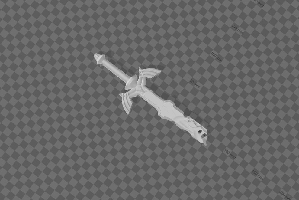 Master Sword Broken Legend Of Zelda By Radius Mcfly Download Free Stl