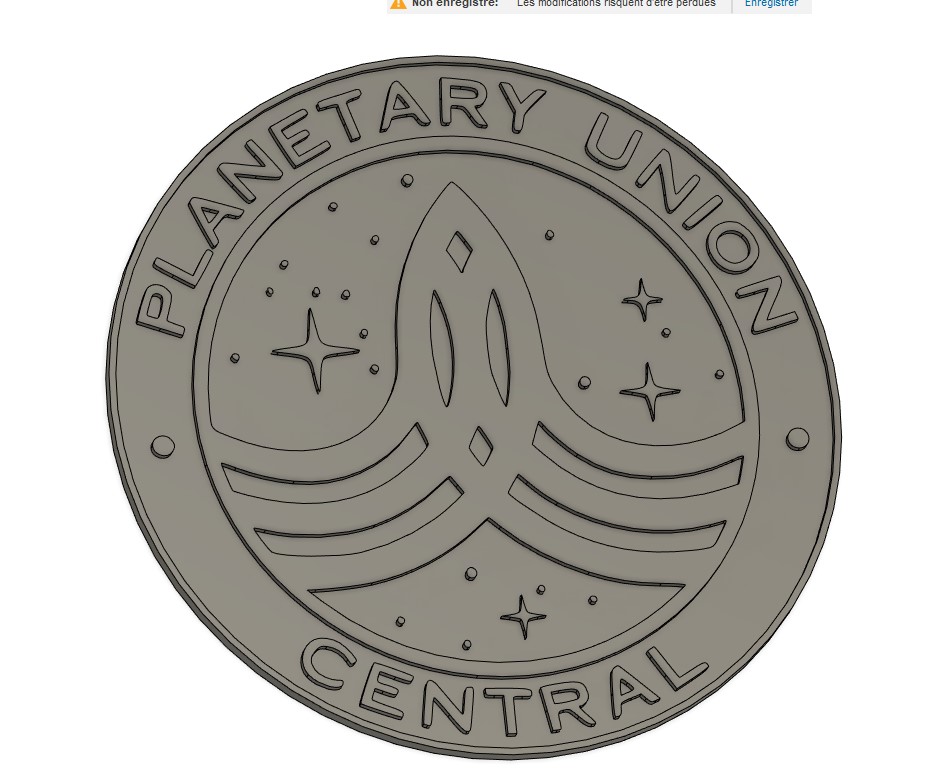 The Orville - Planetary Union Central Logo by Les impressions D'ega ...