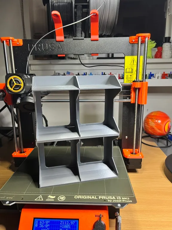 Herb & Spice Jar Stacking Racks by KenTravels | Download free STL model ...