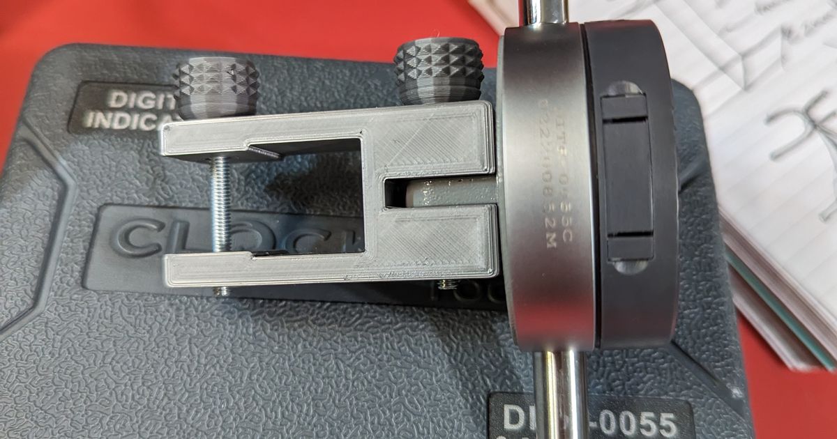 Ender 3 S1 Pro X bar mount for dial / digital indicator by ...