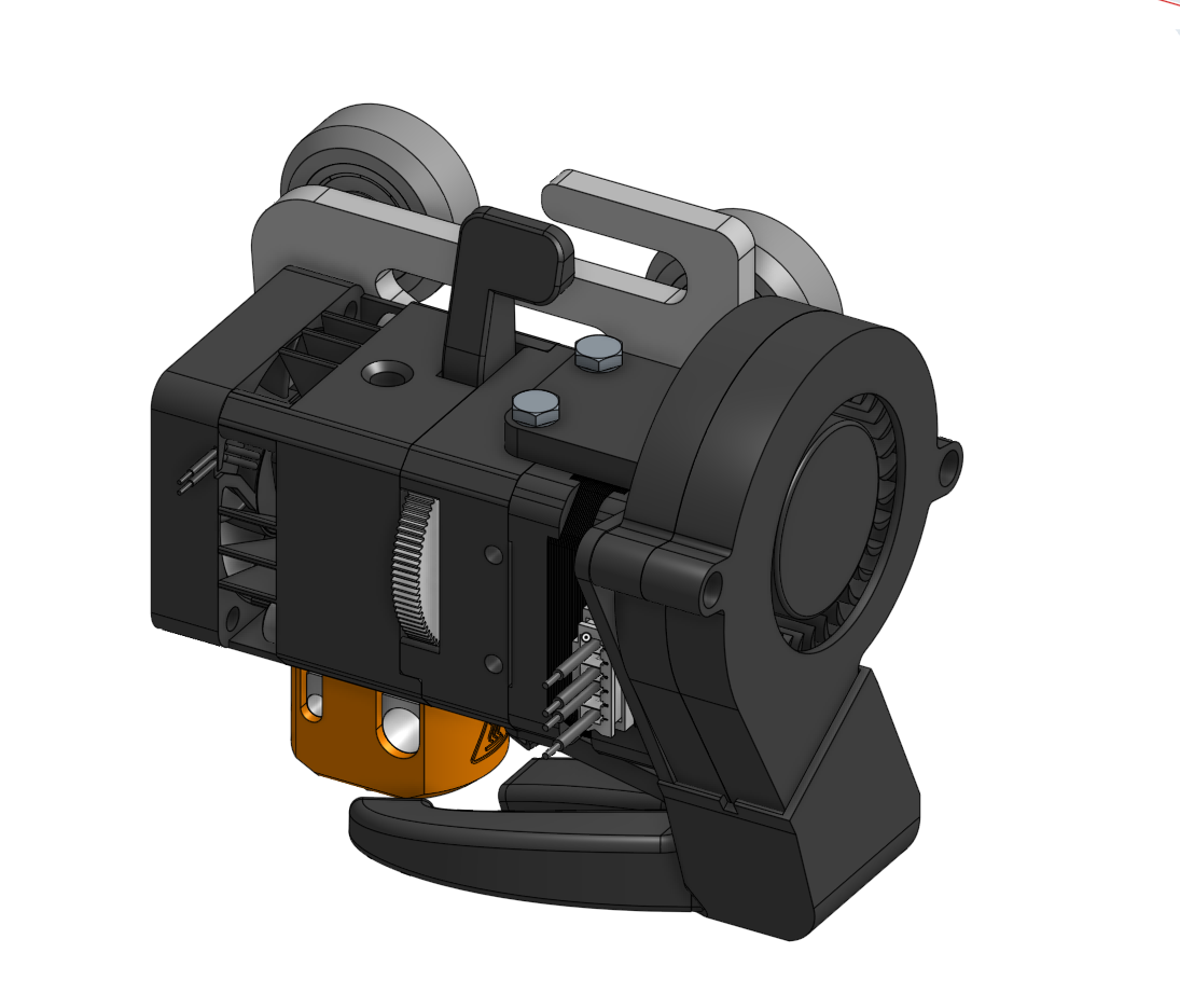 Biqu H2 5015 Fan Duct by Arturo Garza | Download free STL model | Printables.com