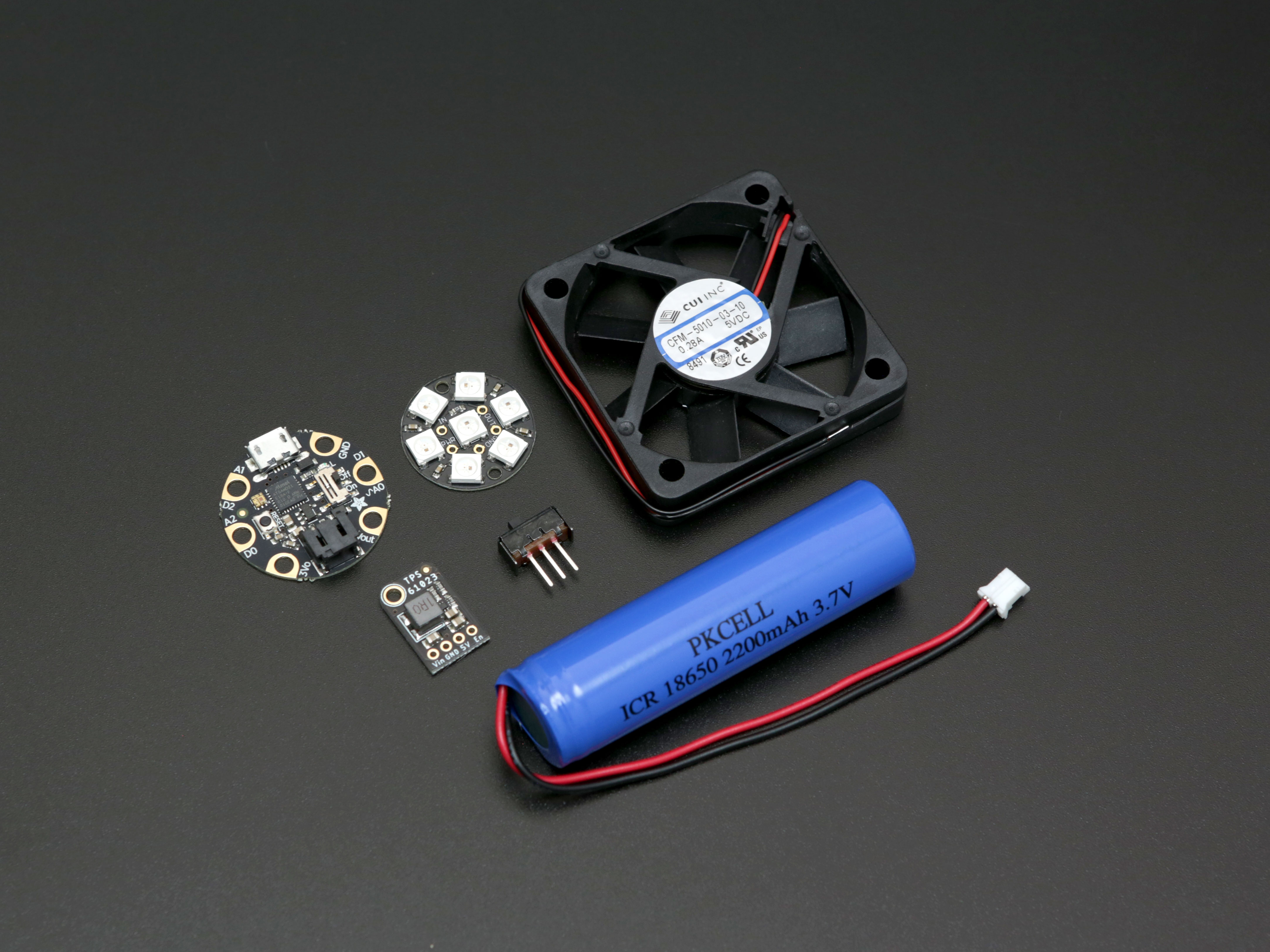 NeoPixel LED Torch by Adafruit | Download free STL model | Printables.com