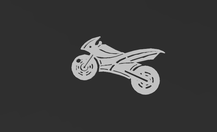 Motorcycle keychain od autora Jesse | Stáhněte si zdarma STL model ...