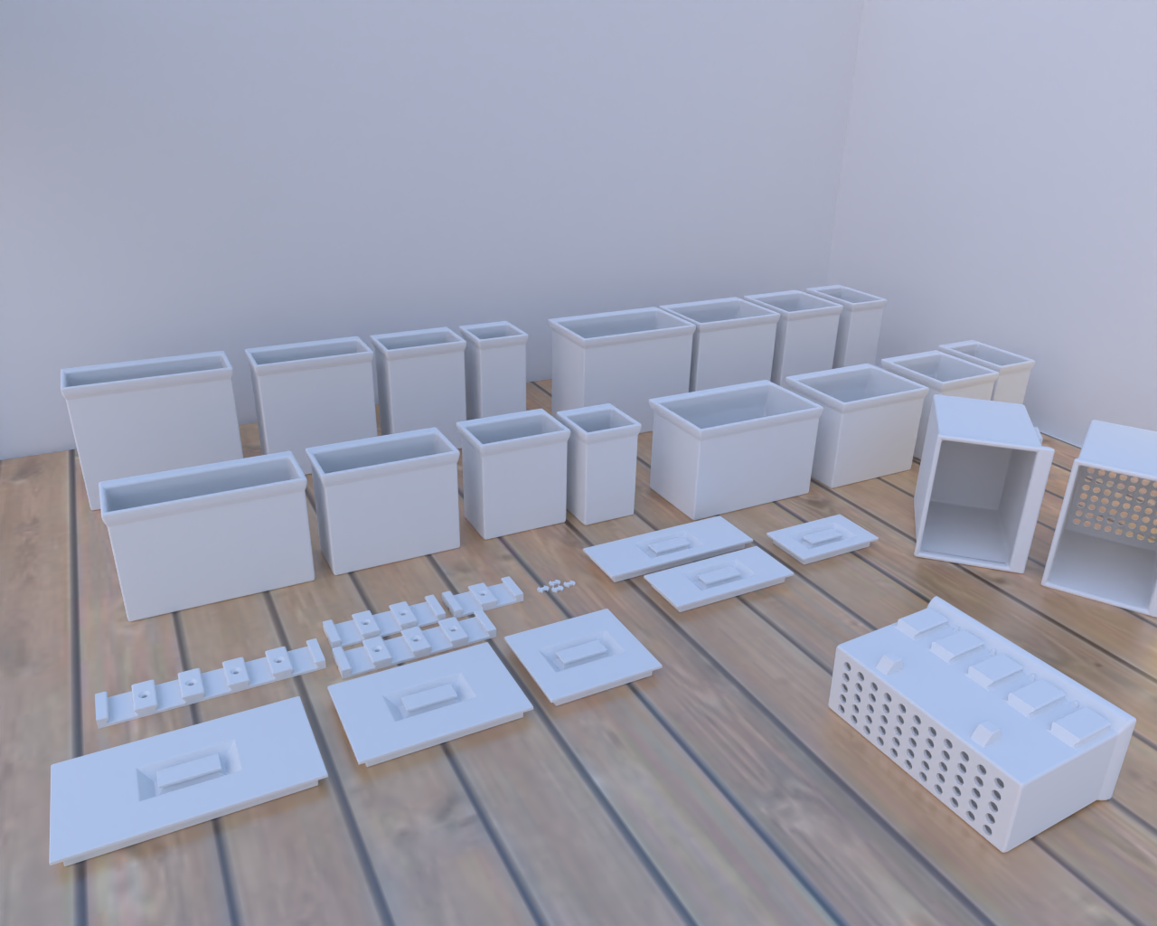 Modular organizer for kitchen cabinet doors by floano | Download free ...