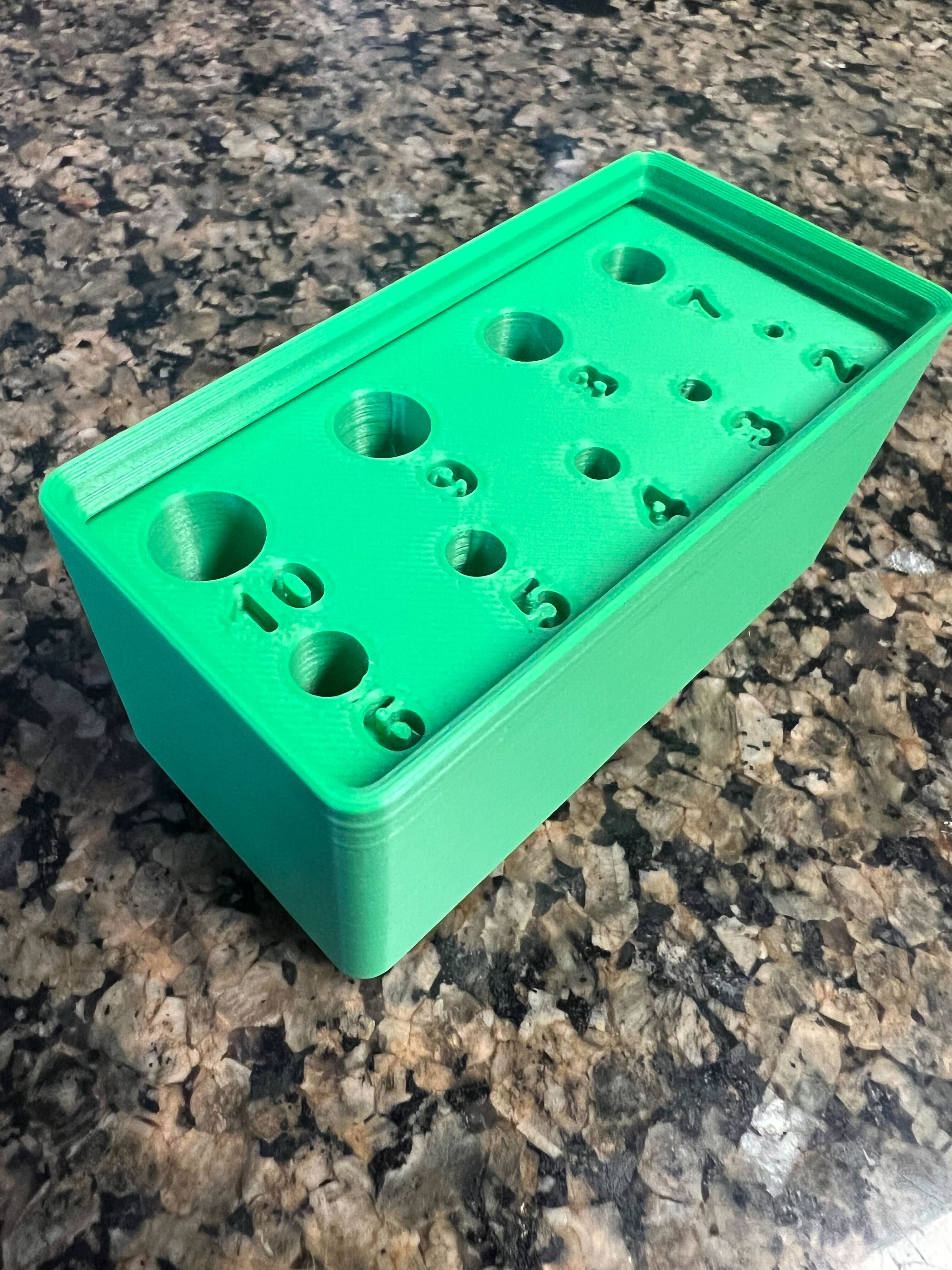 Reamer Holder for Gridfinity System by thunderkeys | Download free STL ...