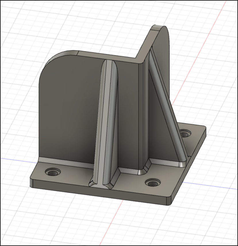 Battery Corner Bracket by AuBuilds | Download free STL model ...