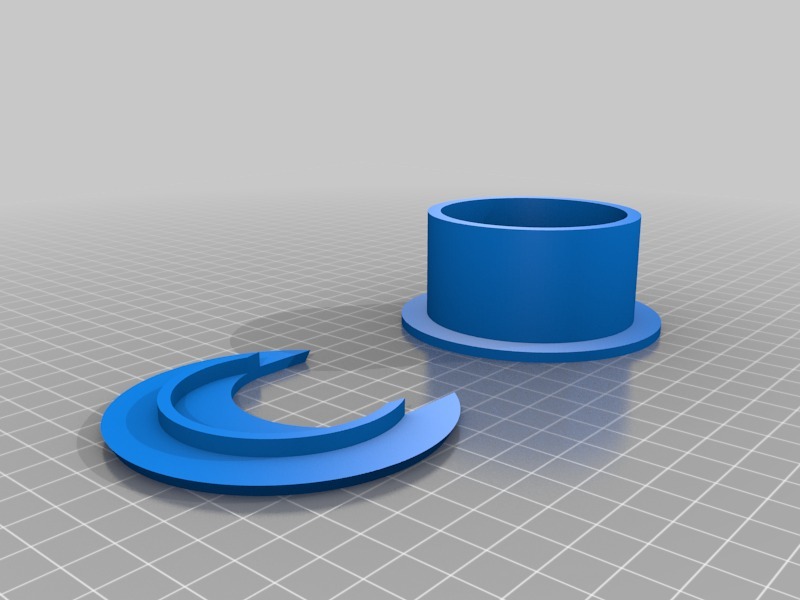 Customizable Wire Grommet by technojunkie | Download free STL model ...