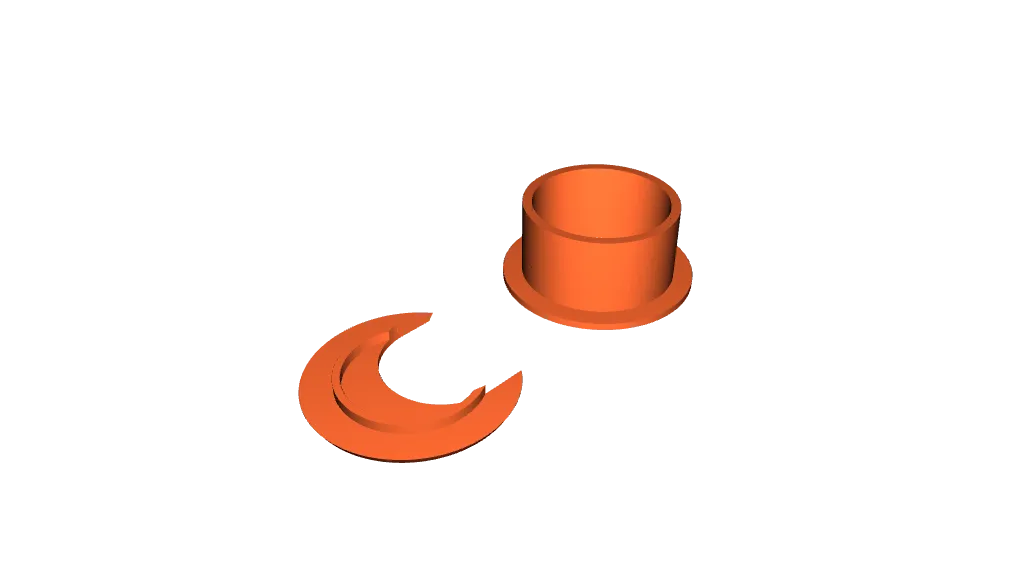 Customizable Wire Grommet by technojunkie | Download free STL model ...