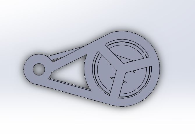 Trolley Token Keychain (Euro) by OverGrownDwarf | Download free STL ...