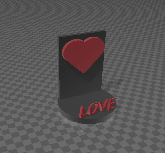 Heart stand by Jesse | Download free STL model | Printables.com