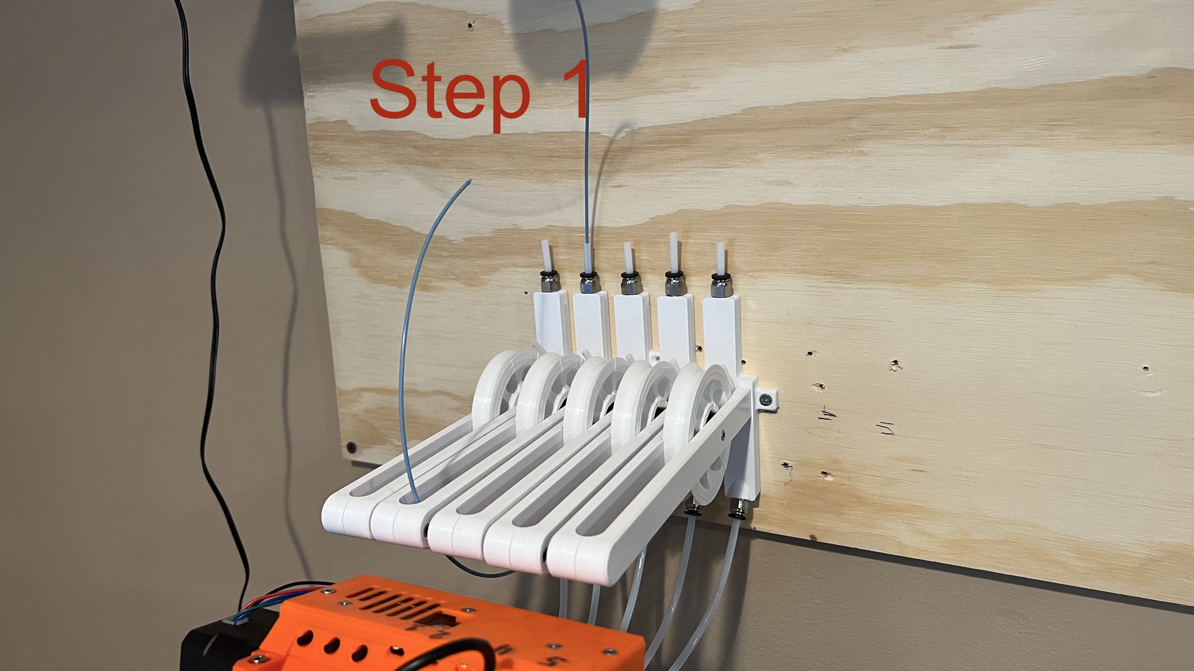 A Better 5-Wheel Filament Buffer by thomergil | Download free STL model ...
