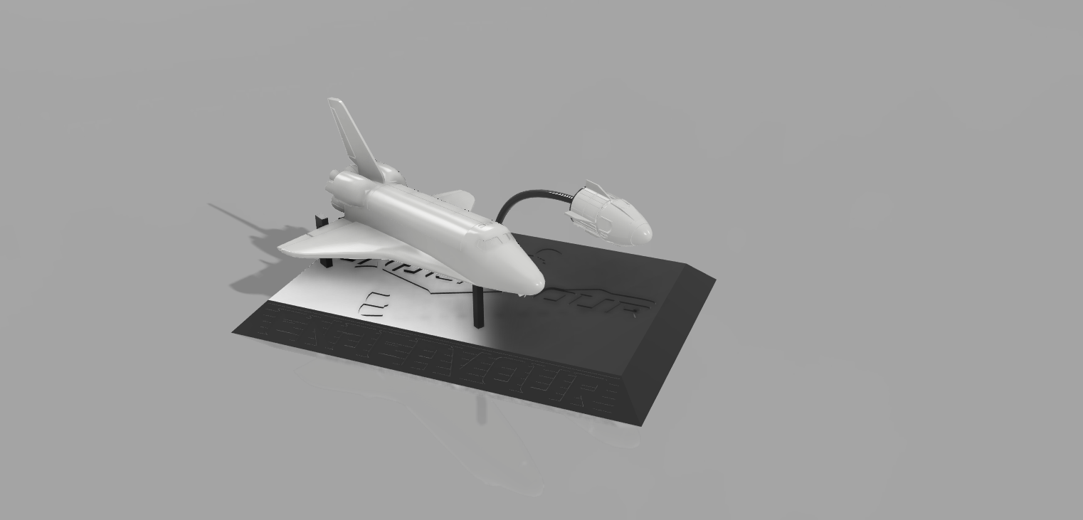 Endeavour stand by 3D Shuttle | Download free STL model | Printables.com