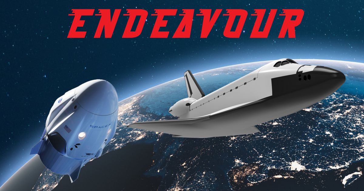 Endeavour stand by 3D Shuttle | Download free STL model | Printables.com