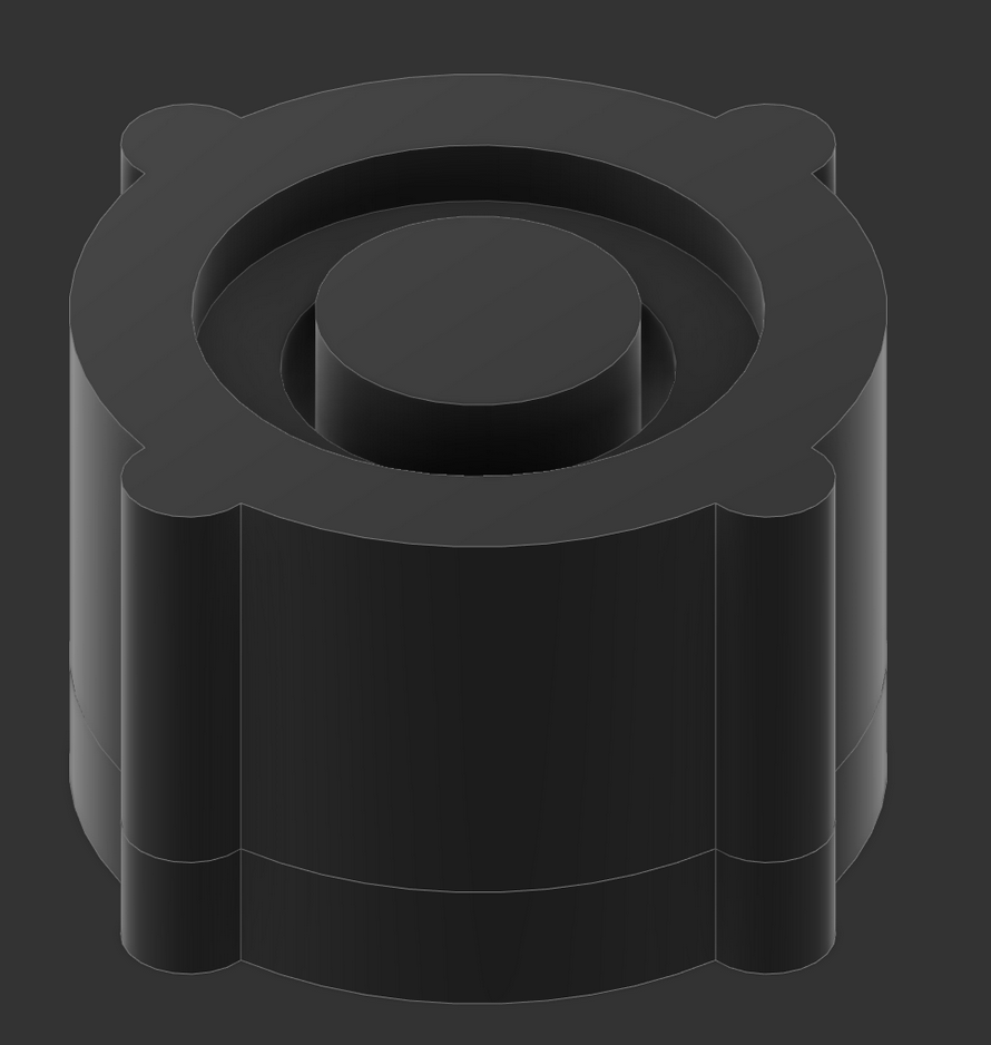 Toyota MR2 AW11 rear visor bushing mold by Blodorn | Download free STL ...