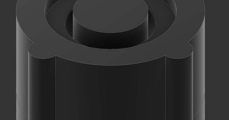 Toyota MR2 AW11 rear visor bushing mold by Blodorn | Download free STL ...