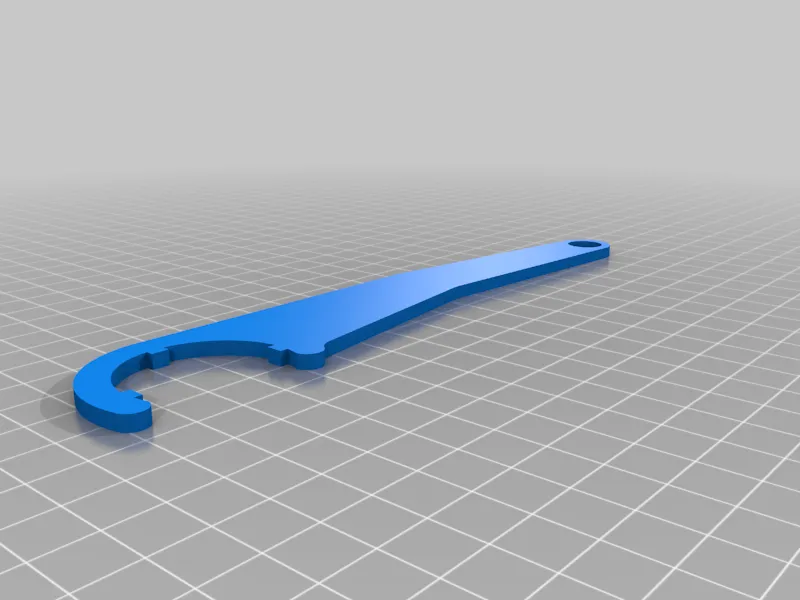 AR-15 Castle Nut Wrench by dkshepp | Download free STL model ...