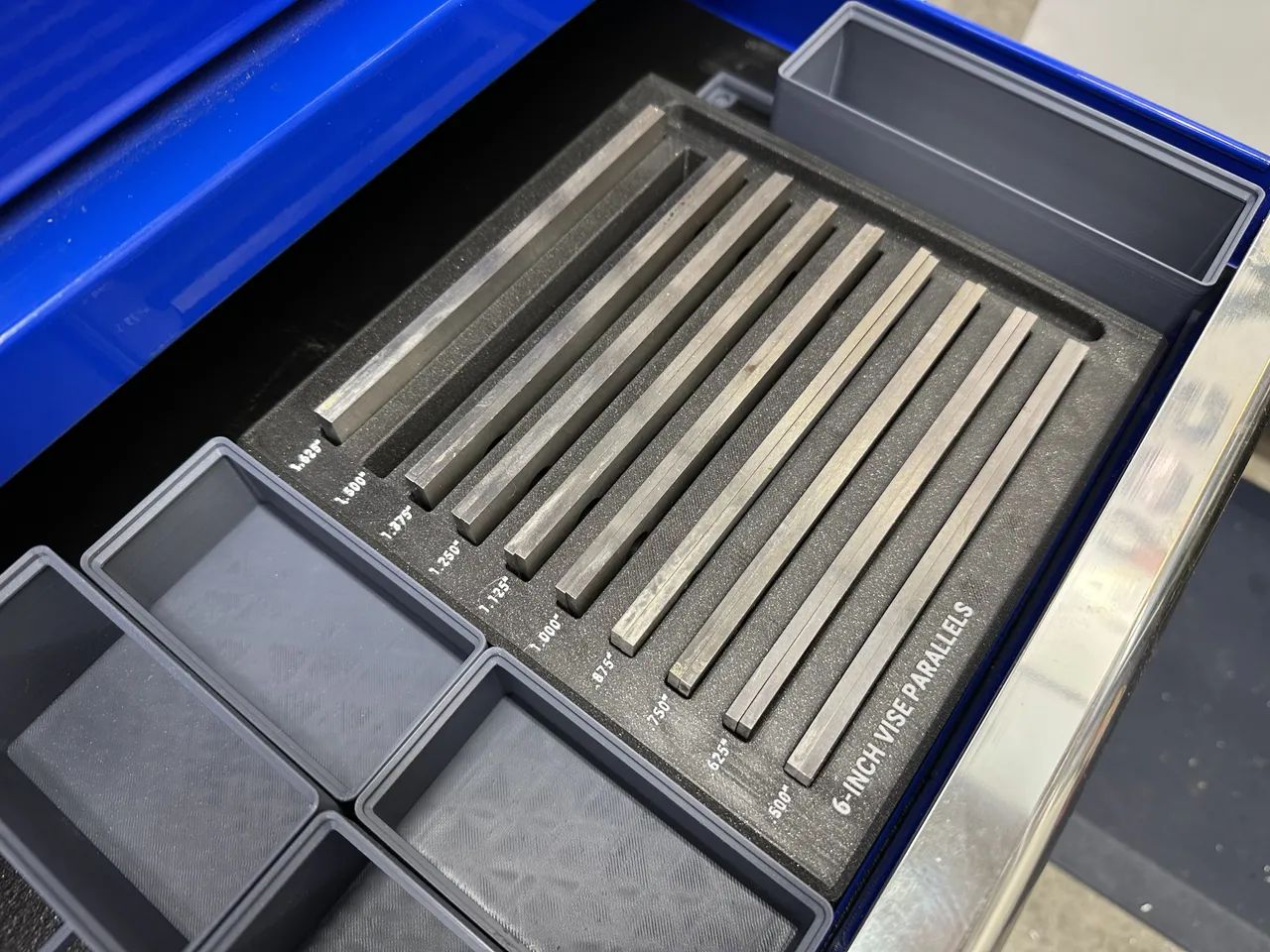 Gridfinity Parametric CNC Parallel Storage by pcnc | Download free STL ...