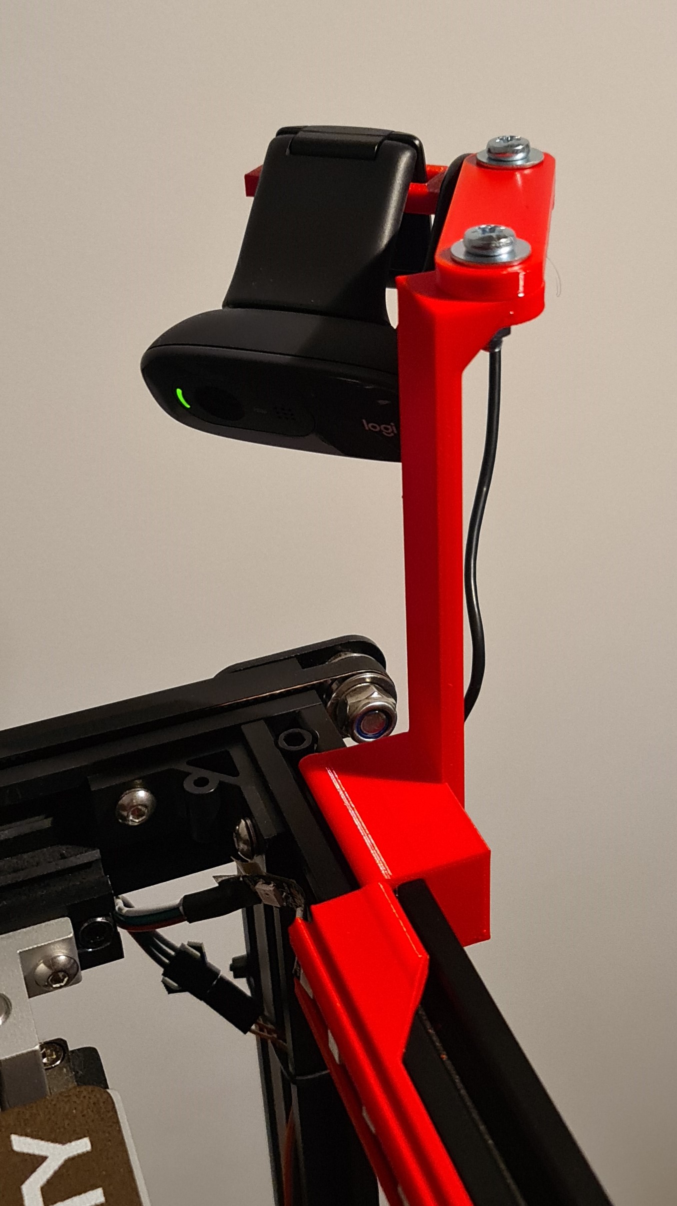 Clip-on mountpoint for C290 camera on 2020 frame by Dajomas | Download ...