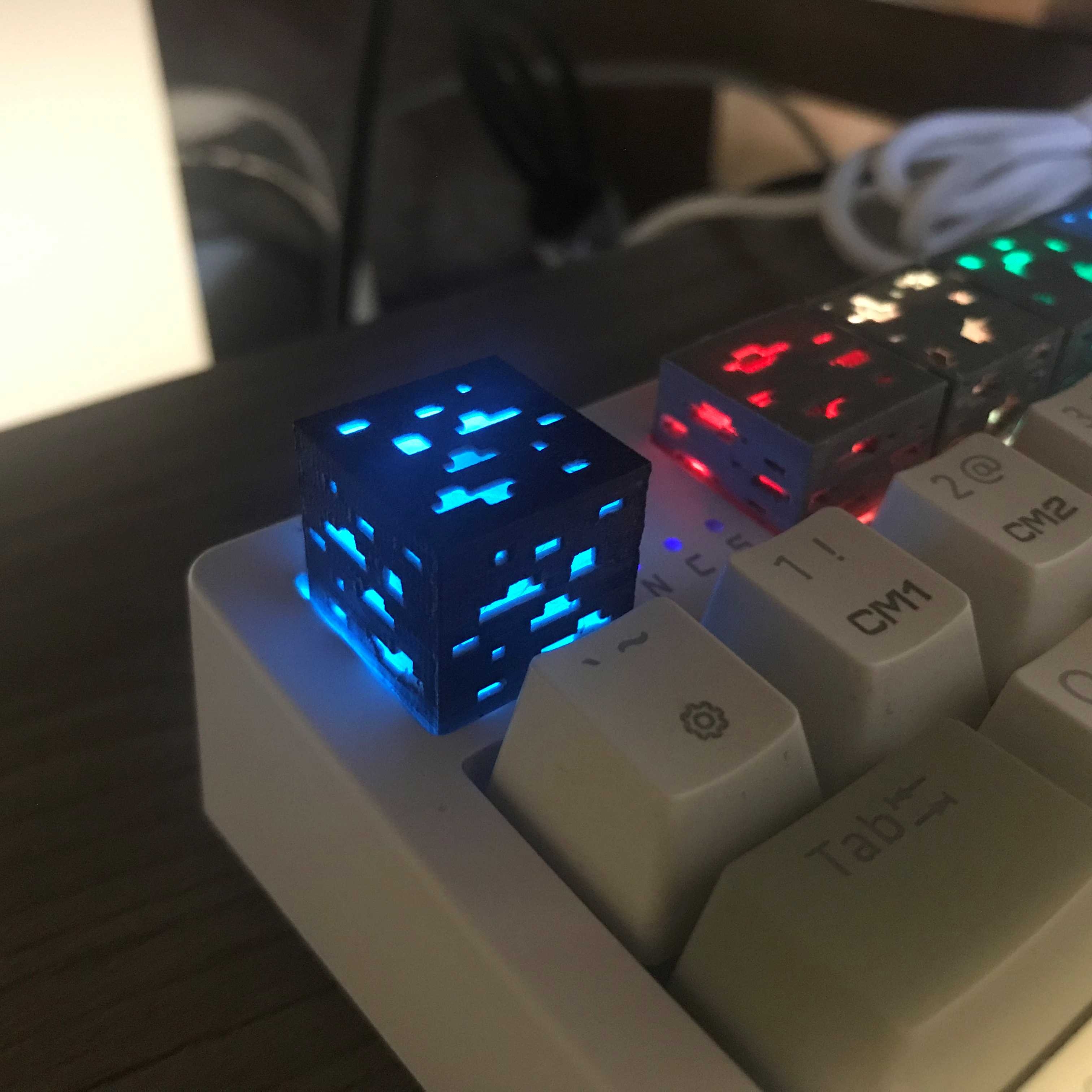 Minecraft Ore Keycaps by Idea Prints | Download free STL model ...