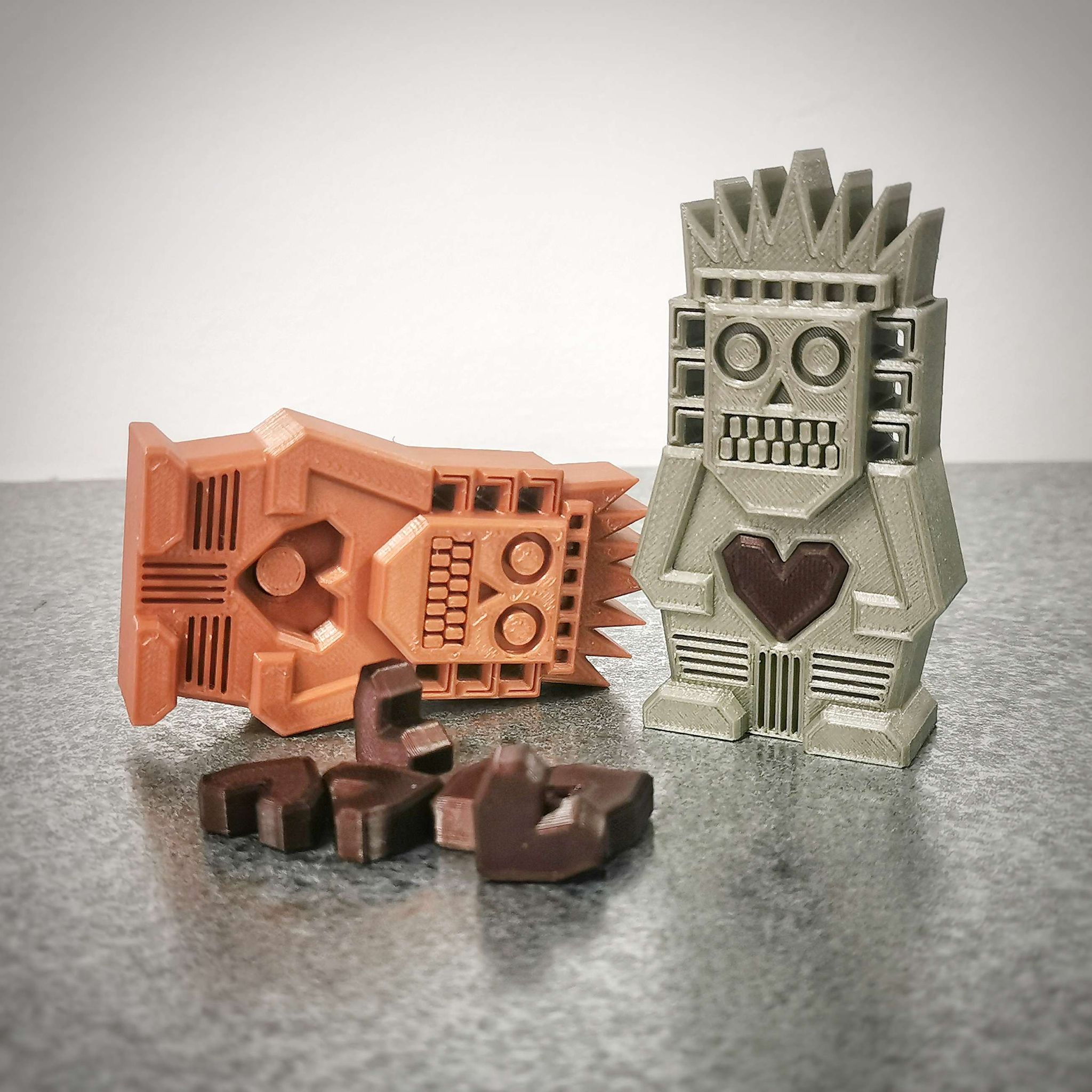 Aztec Sacrifice Statue by ncsandor | Download free STL model ...