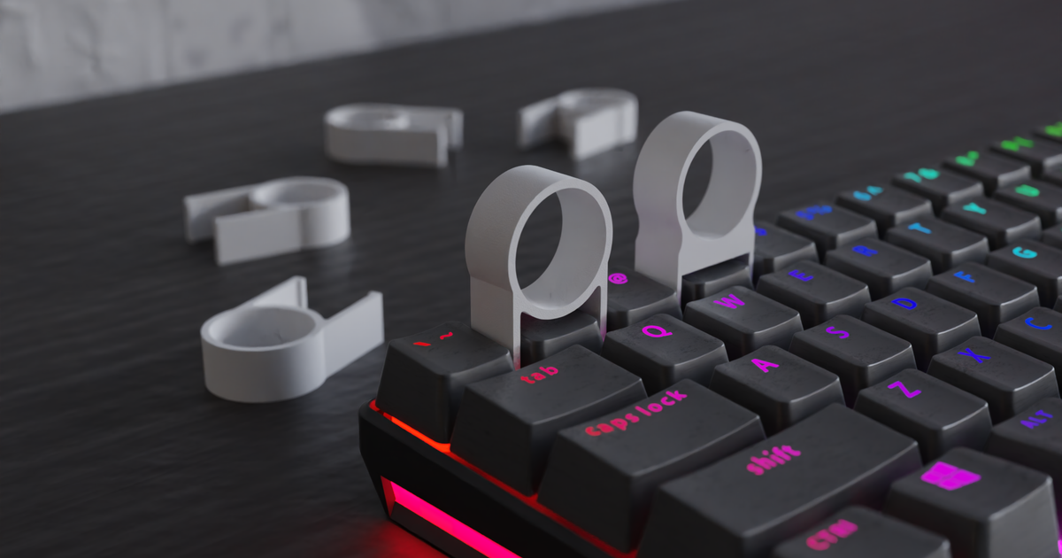 Keycap puller supreme by braga3dprint | Download free STL model ...