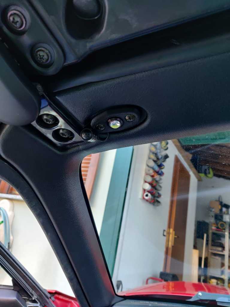Mx5 NA miata sunvisor delete plate with led by Hex Rebuilt | Download ...