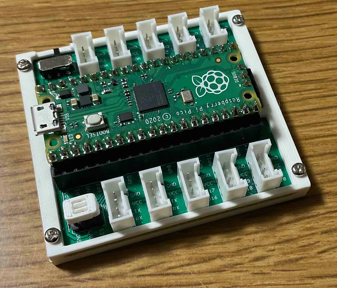 Insulation Bumper for Grove Shield for Pi Pico by Shoji Miyanishi | Download free STL model ...