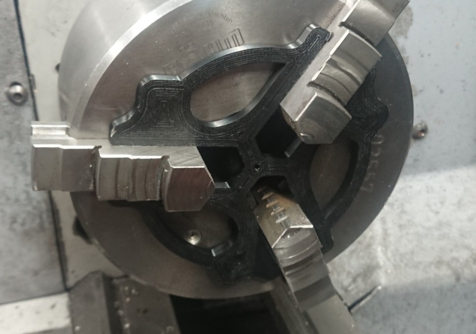 Chuck spider for EMCO Maximat 11 stock 3-Jaw chuck by stockholmviews ...