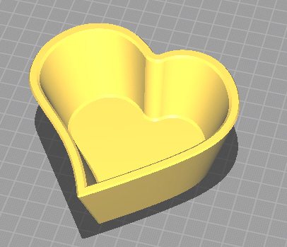 Heart-shaped bowl by Allemool | Download free STL model | Printables.com