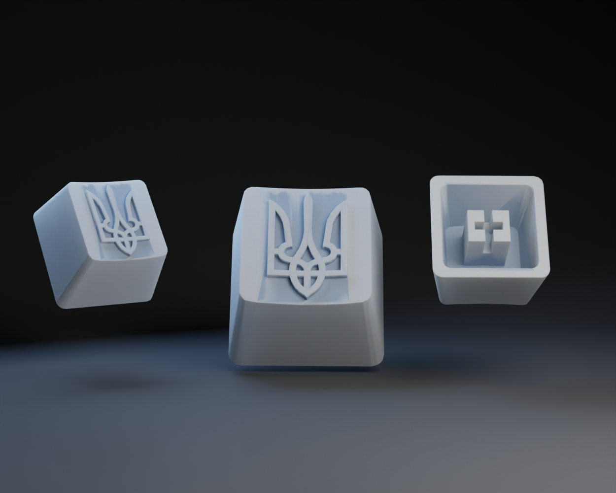 Ukraine Key Cap by Peter Farell | Download free STL model | Printables.com