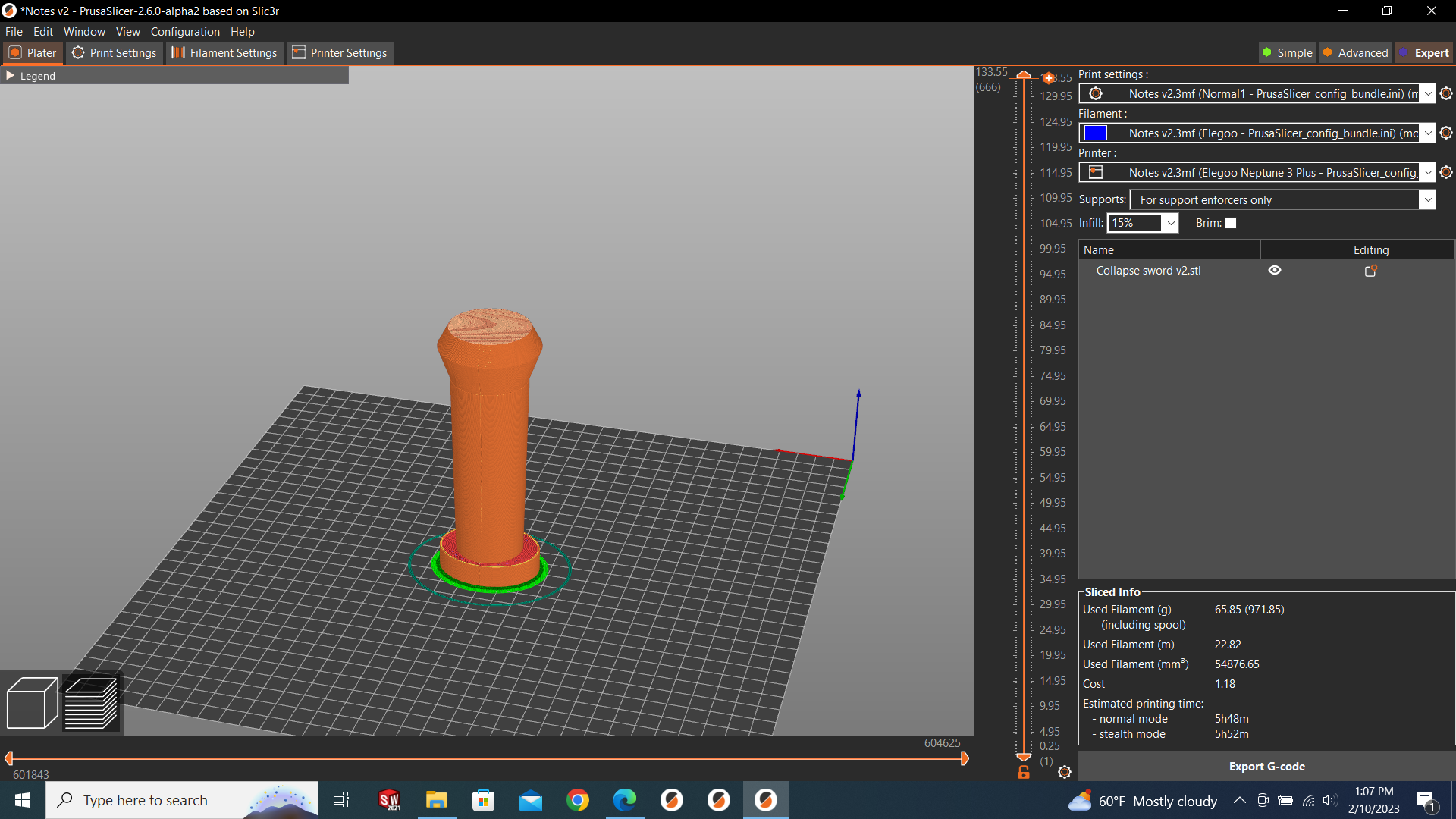 Collapsing Baton/Nightstick V1 by Trazelman | Download free STL model ...