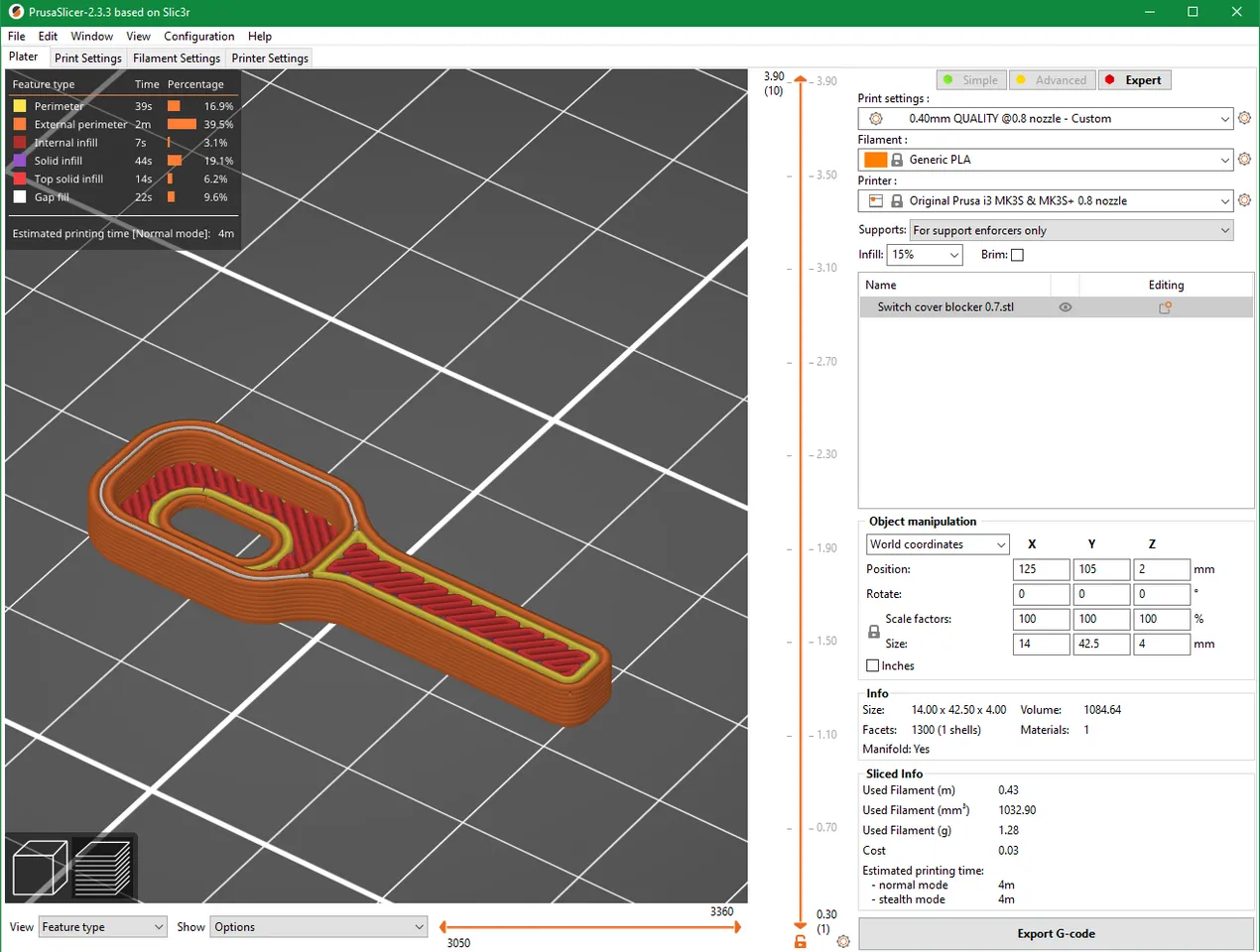 Light Switch Blocker by WiringNinja | Download free STL model ...