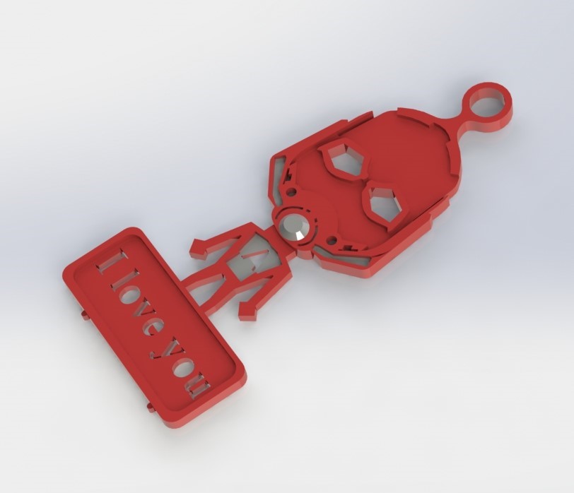 Valentine Ant-Man key-chain by David_O | Download free STL model ...