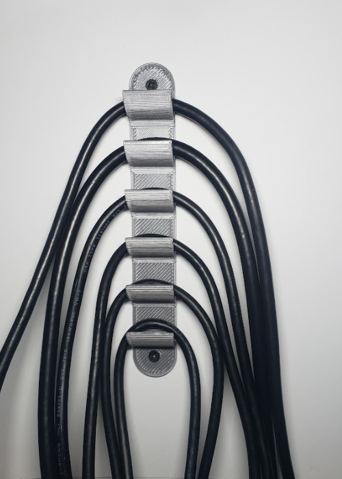 Cable Holder Wall Mounted by WiringNinja | Download free STL model ...