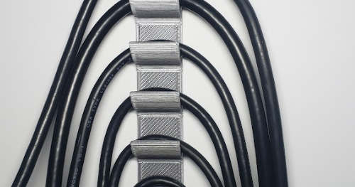 Cable Holder Wall Mounted by WiringNinja | Download free STL model ...