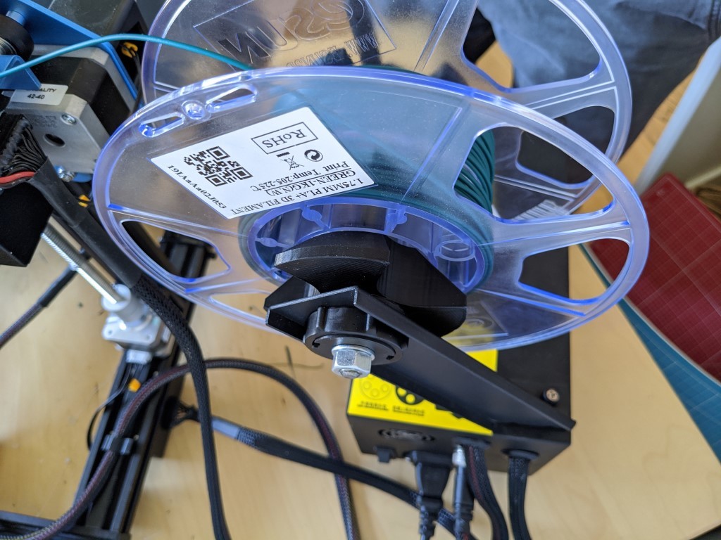 Spool Holder Creality CR-10 v2 by 3DprintMyLife | Download free STL ...