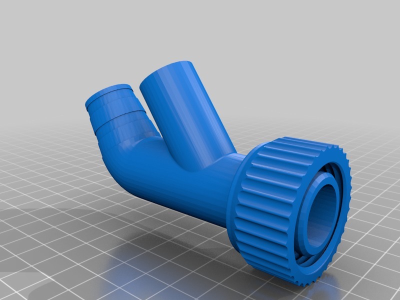 Washmachine adapter 1" dryer by 3DprintMyLife | Download free STL model ...