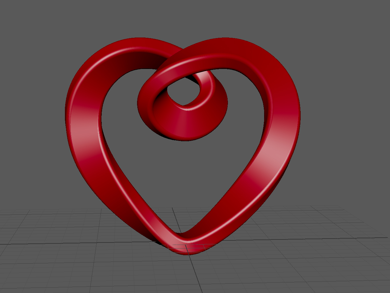 Moebius Heart by Voxel | Download free STL model | Printables.com