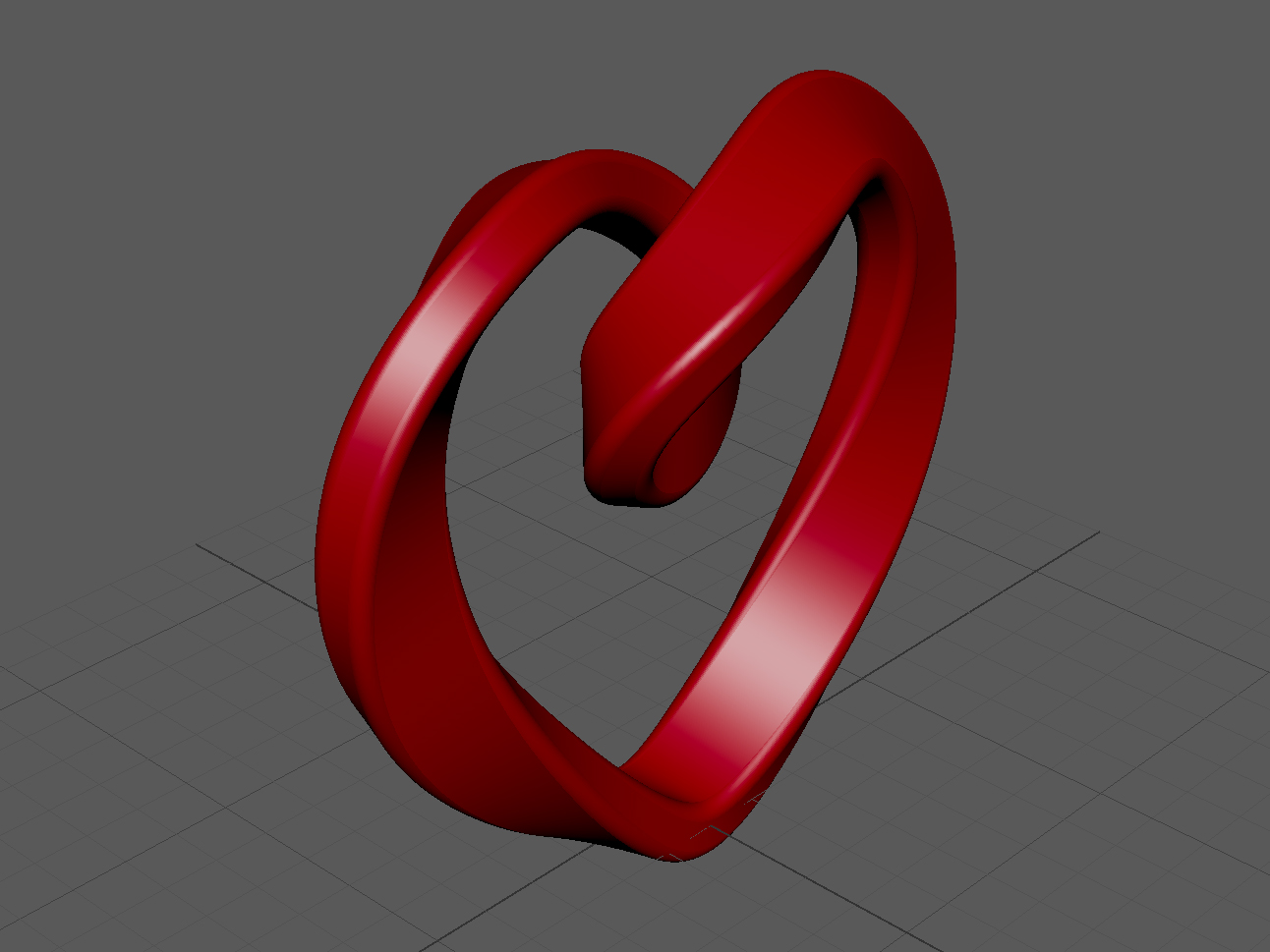 Moebius Heart by Voxel | Download free STL model | Printables.com