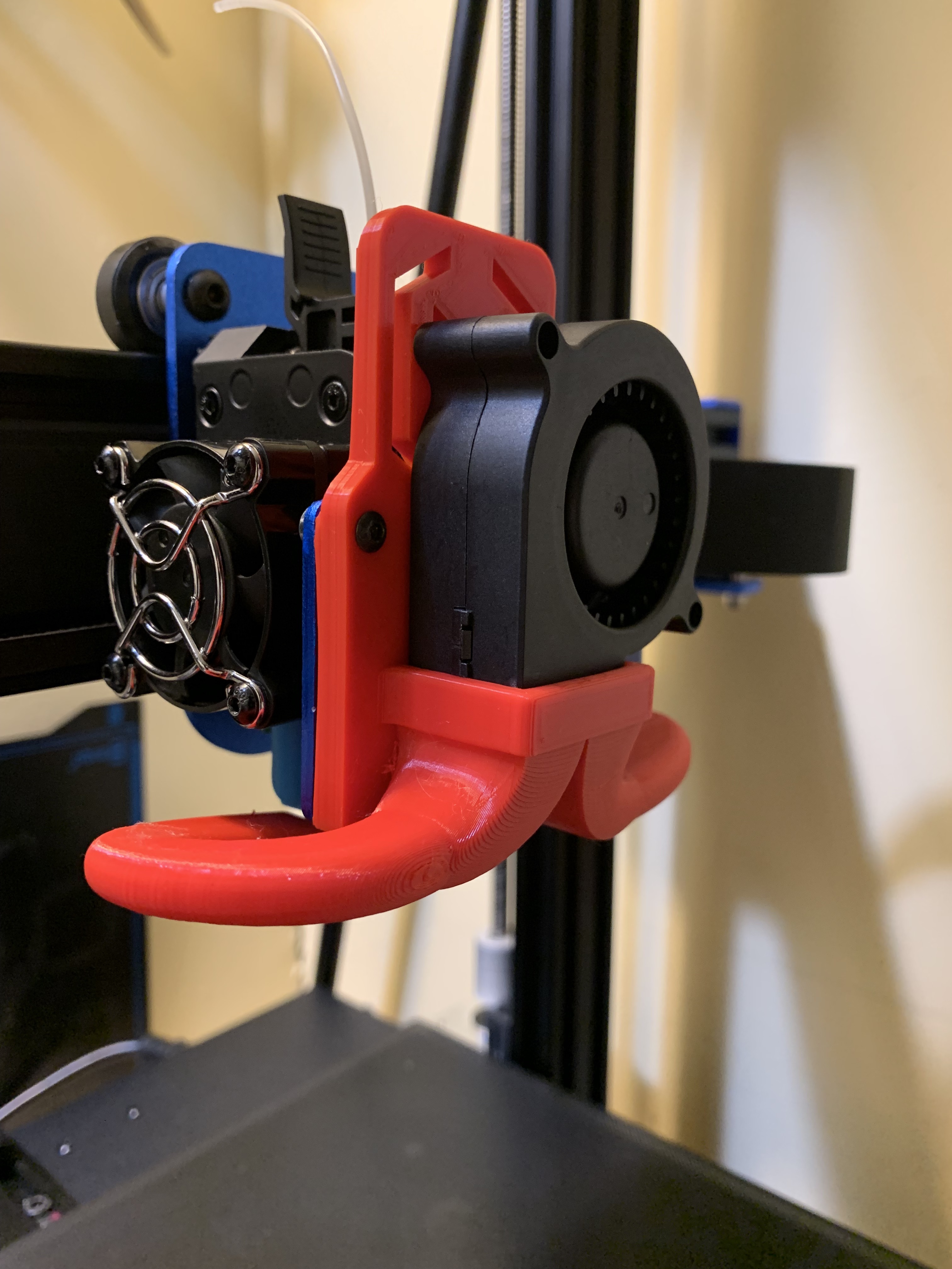 Sidewinder X2 5020 Fan Duct by Angry Joe | Download free STL model ...