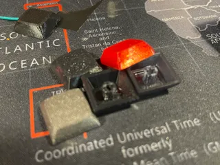 Easy to print blank DSA keycap by GiorgioFoX | Download free STL model ...