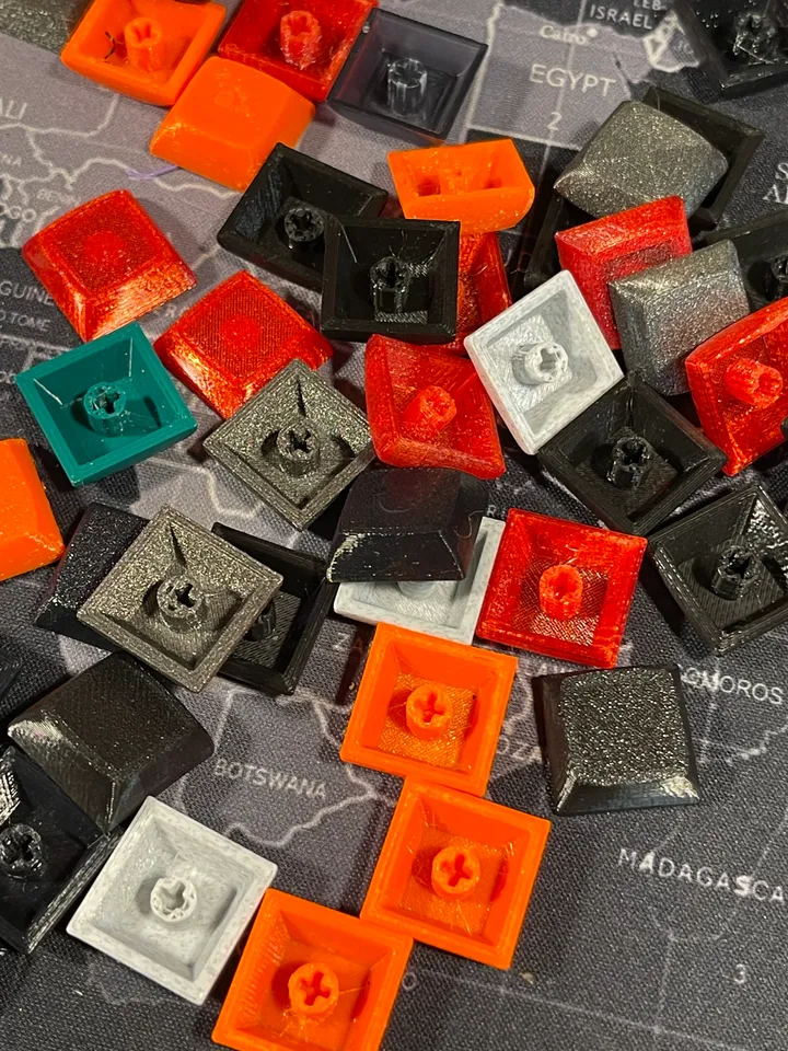 Easy to print blank DSA keycap by GiorgioFoX | Download free STL model ...