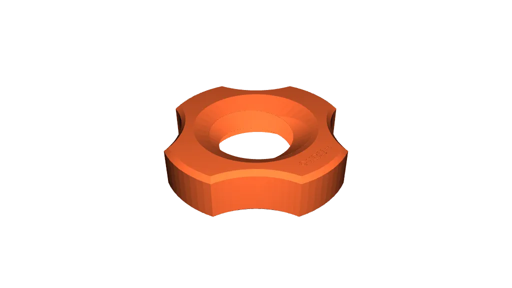 STEMFIE - Parts - Fasteners - Nuts - Threaded - Open by Stemfie3D ...