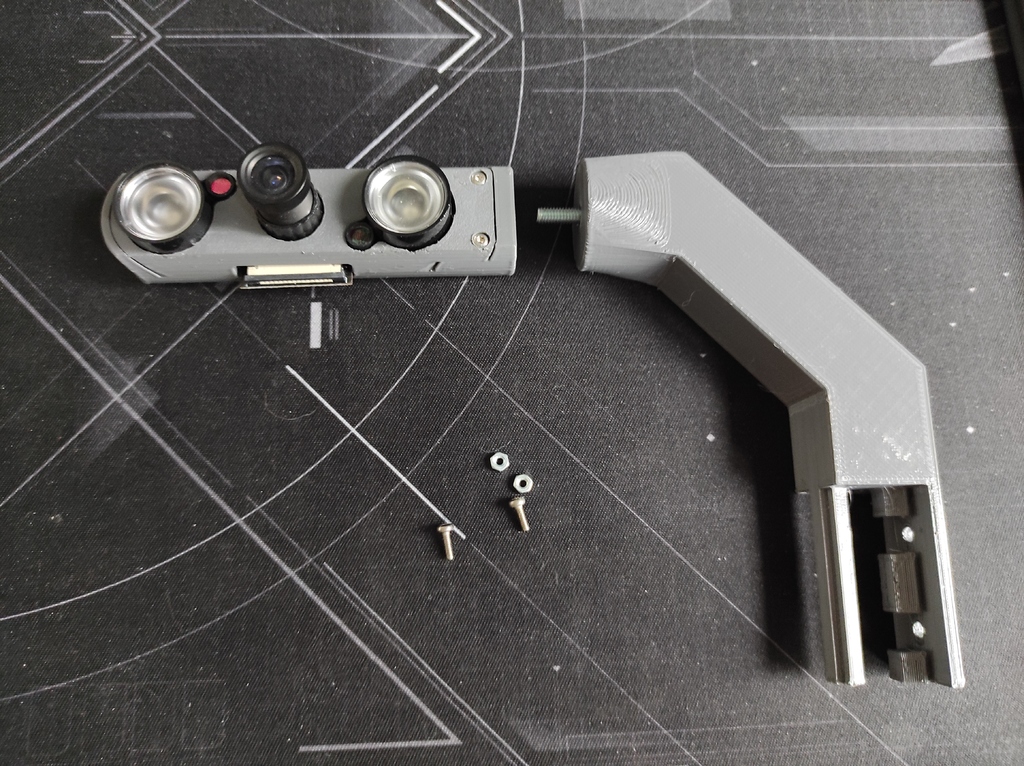 Camera Mount for 20x20mm Extruded Aluminiumprofile Creality by Manuel ...