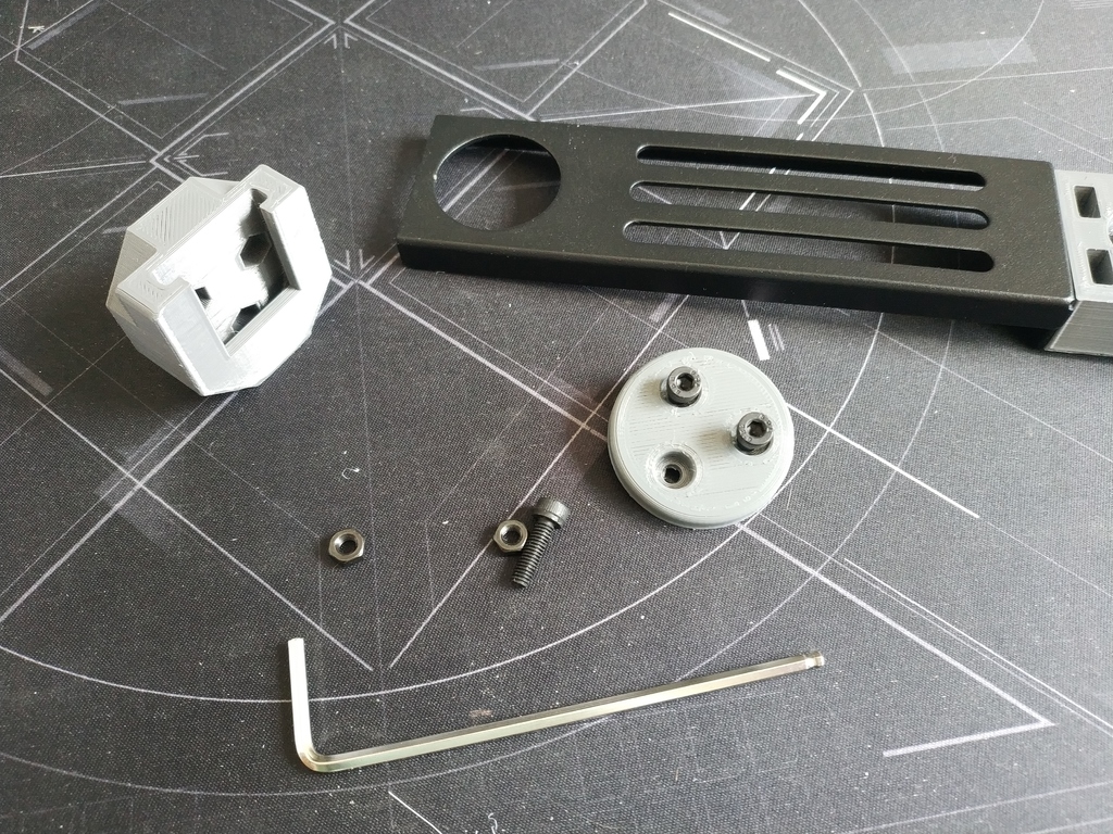 Universal Adapter for Creality Metal Holder to use the Filler Filament ...