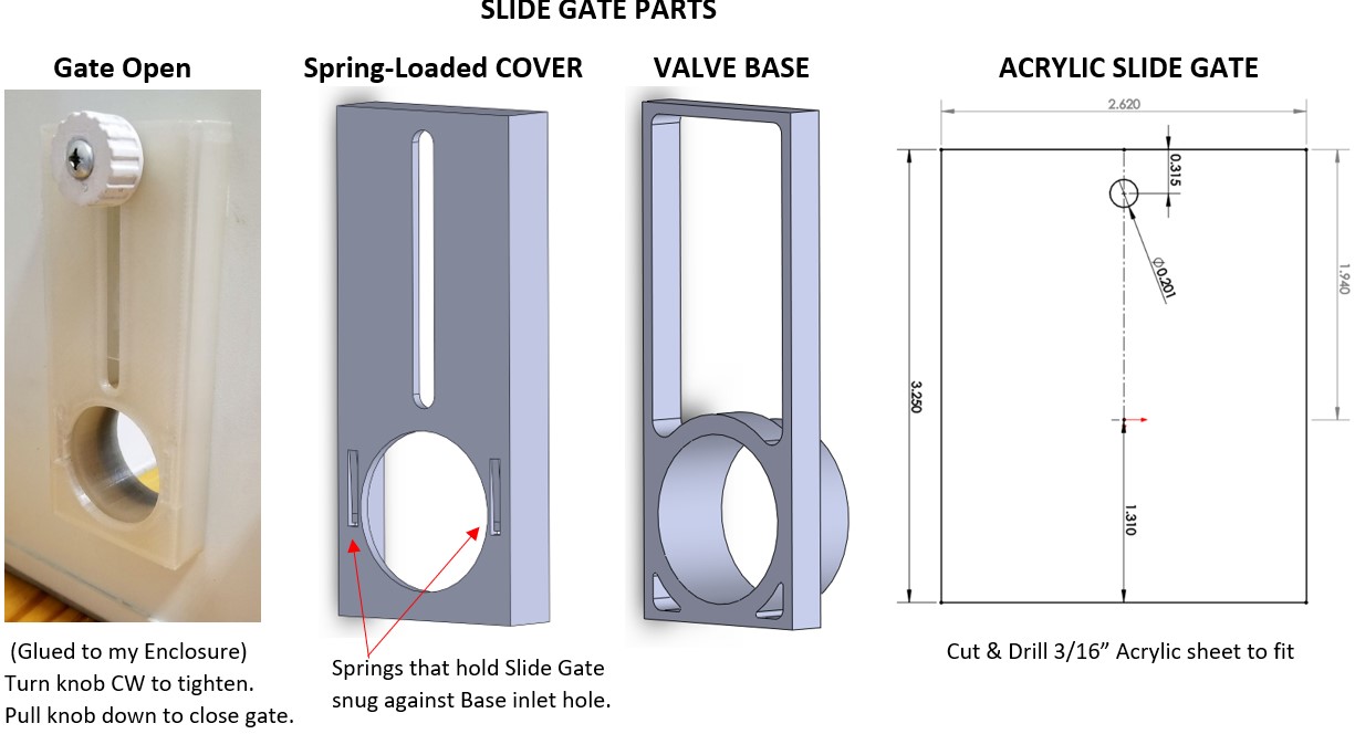 Sliding Gate Valve by garyfain | Download free STL model | Printables.com