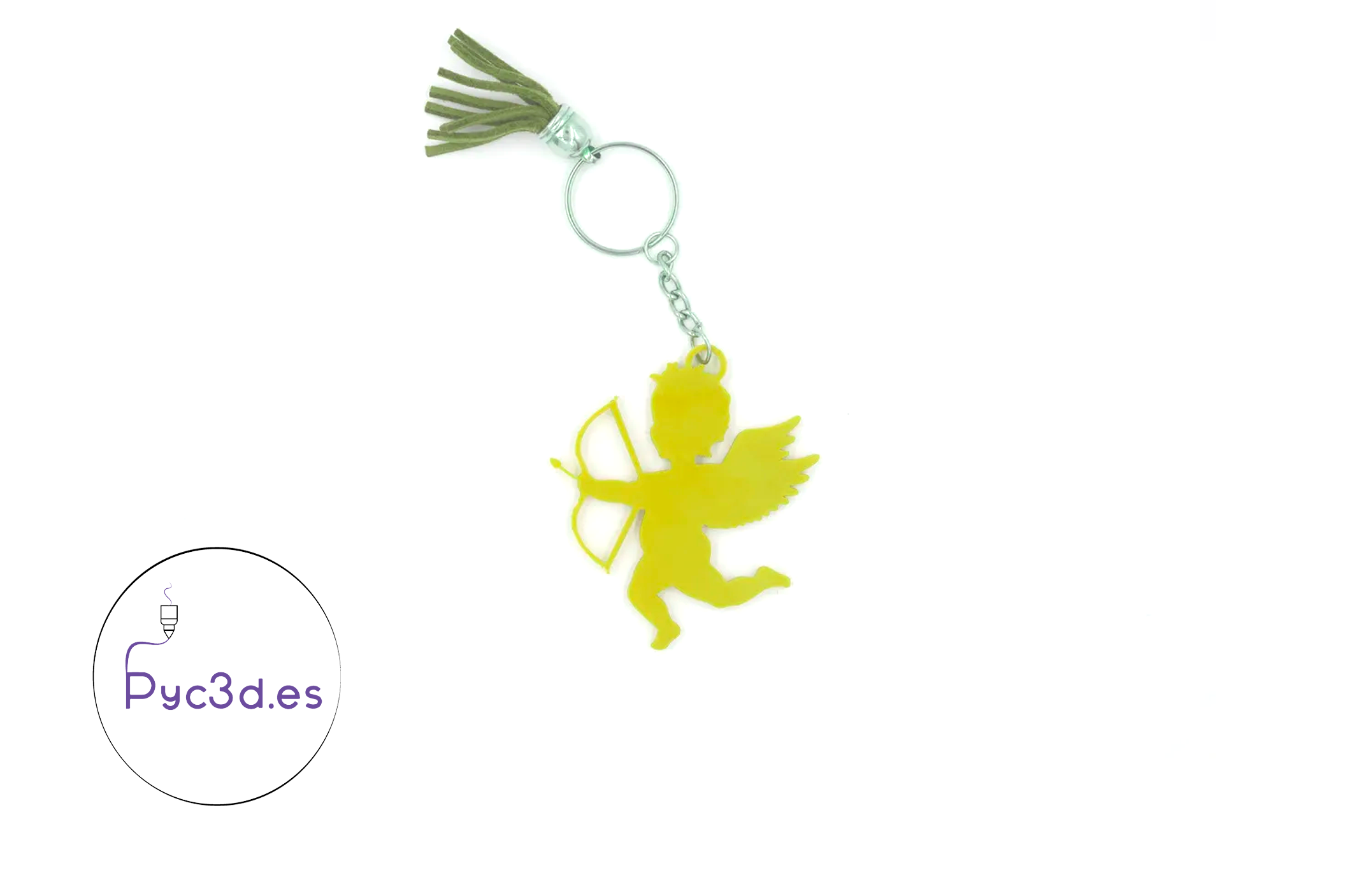CUPID WITH BOW KEYCHAIN by PYC3D.ES | Download free STL model ...