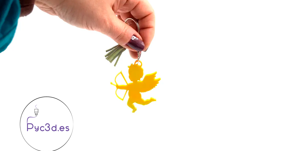 CUPID WITH BOW KEYCHAIN by PYC3D.ES | Download free STL model ...