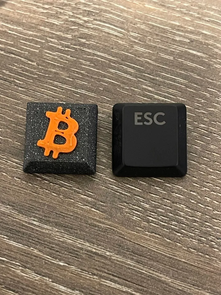 Bitcoin keycap for Logitech G915 TKL by Tisza | Download free STL model ...