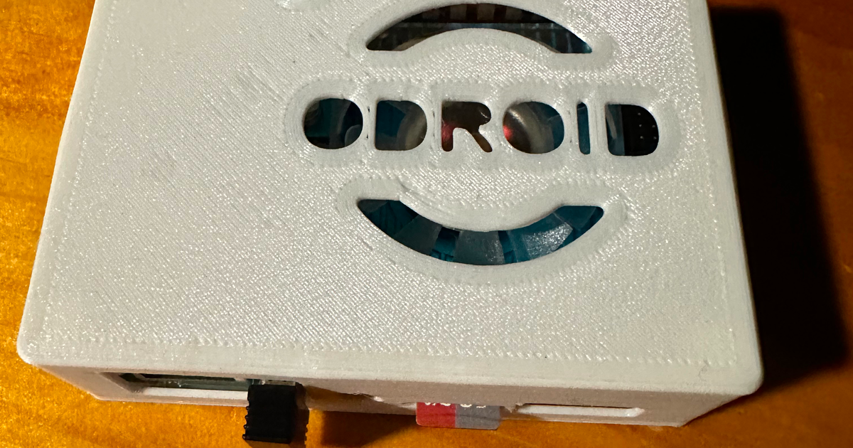 Odroid XU4 Case with Reset Button by Jeremy Scharping | Download free ...